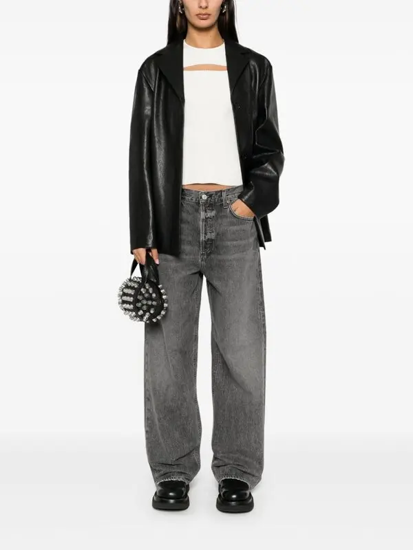 AGOLDE Low-rise Wide Leg Jeans