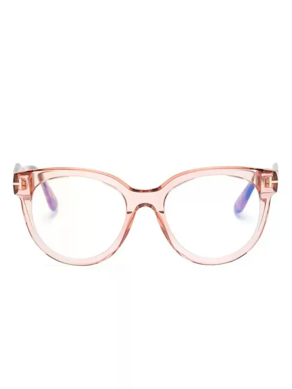 TOM FORD Butterfly-frame Glasses - Pink