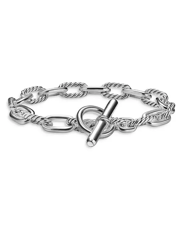 David Yurman Dy Madison Chain Bracelet - Silver