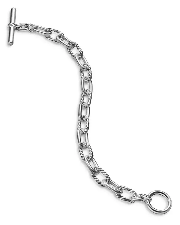 David Yurman Dy Madison Chain Bracelet - Silver