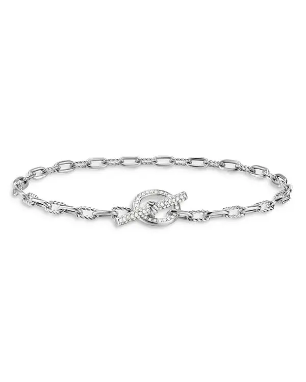 David Yurman Dy Madison Chain Bracelet - Silver