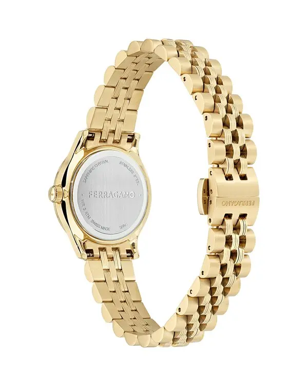 FERRAGAMO Duo Watch, 28mm - Silver/gold