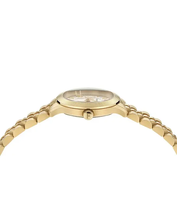 FERRAGAMO Duo Watch, 28mm - Silver/gold