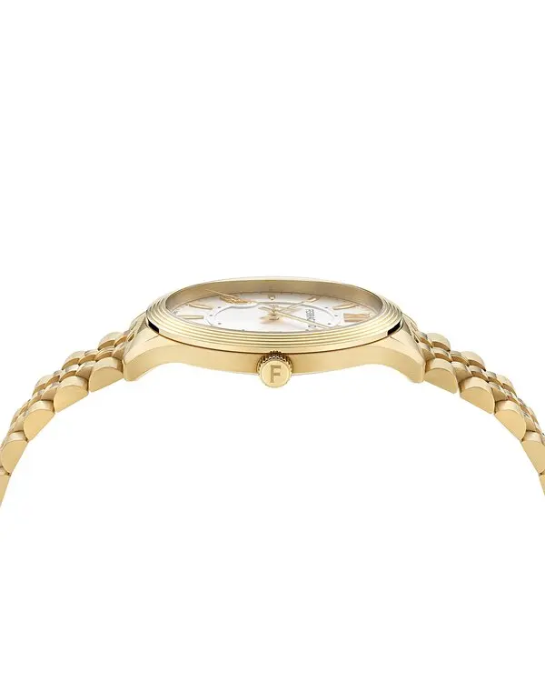 FERRAGAMO Duo Watch, 40mm - Silver/gold