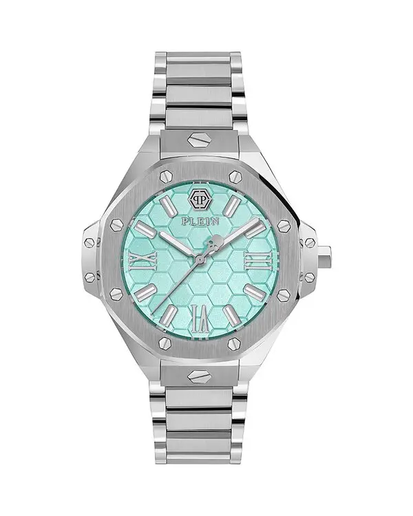 Philipp Plein Lady Royal Watch, 39mm - Blue/silver