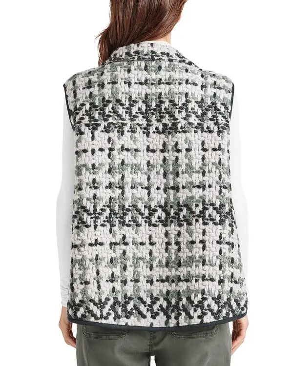 Splendid Plaid Knit Vest
