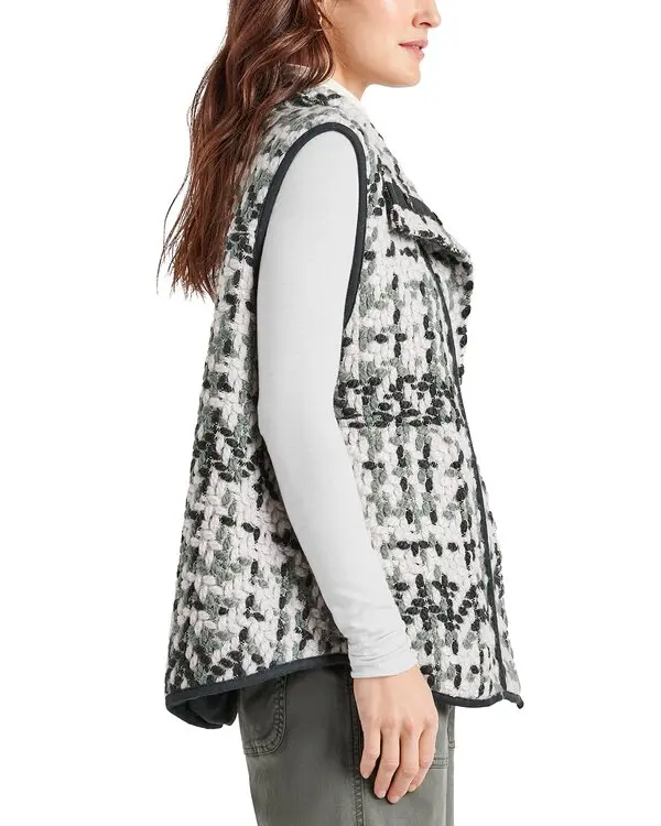 Splendid Plaid Knit Vest