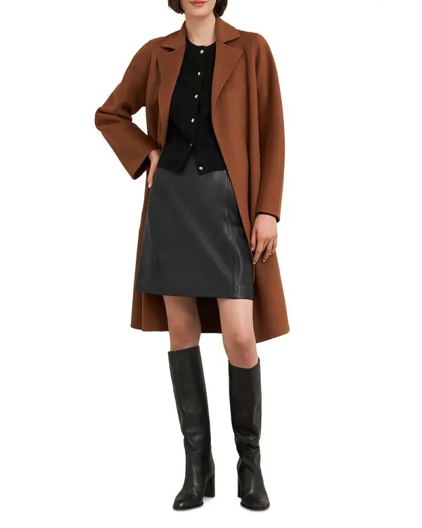 HOBBS LONDON Annabelle Leather Skirt