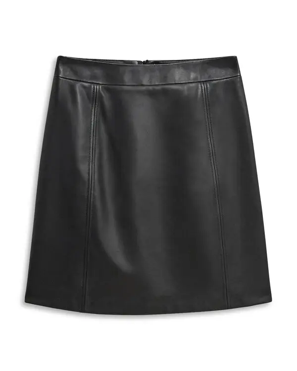 HOBBS LONDON Annabelle Leather Skirt