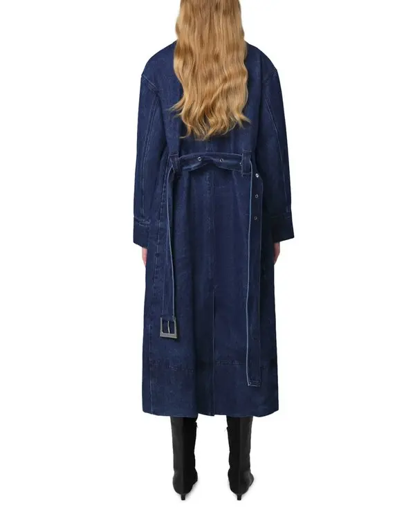 Apparis Tate Denim Trench Coat