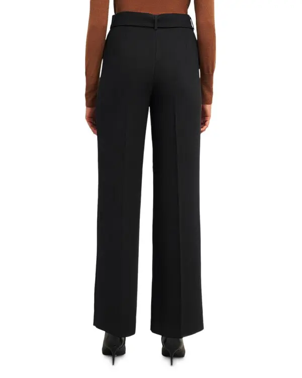 HOBBS LONDON Drew Belted Wide Leg Trousers