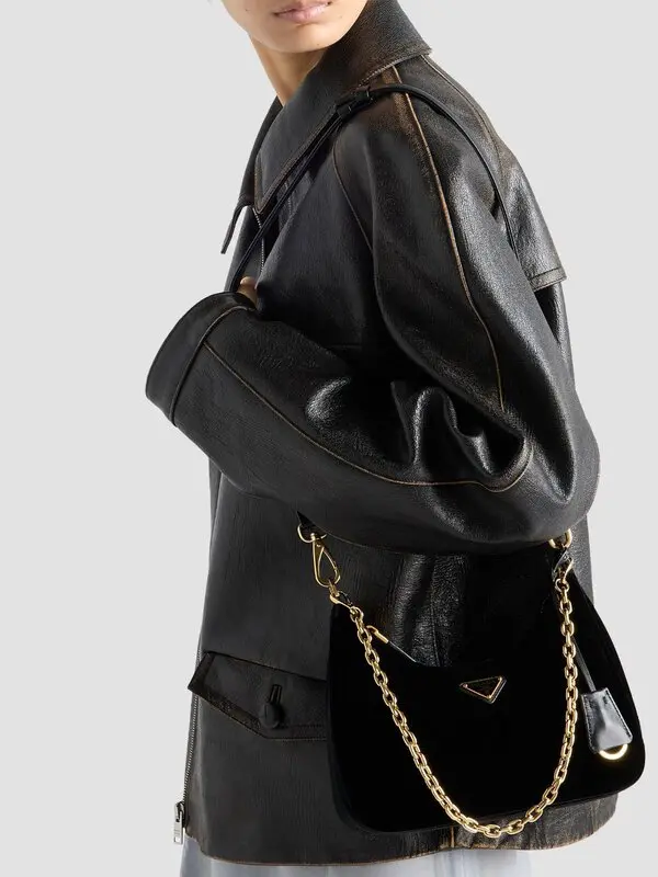 Prada Re-edition Velvet Mini Bag