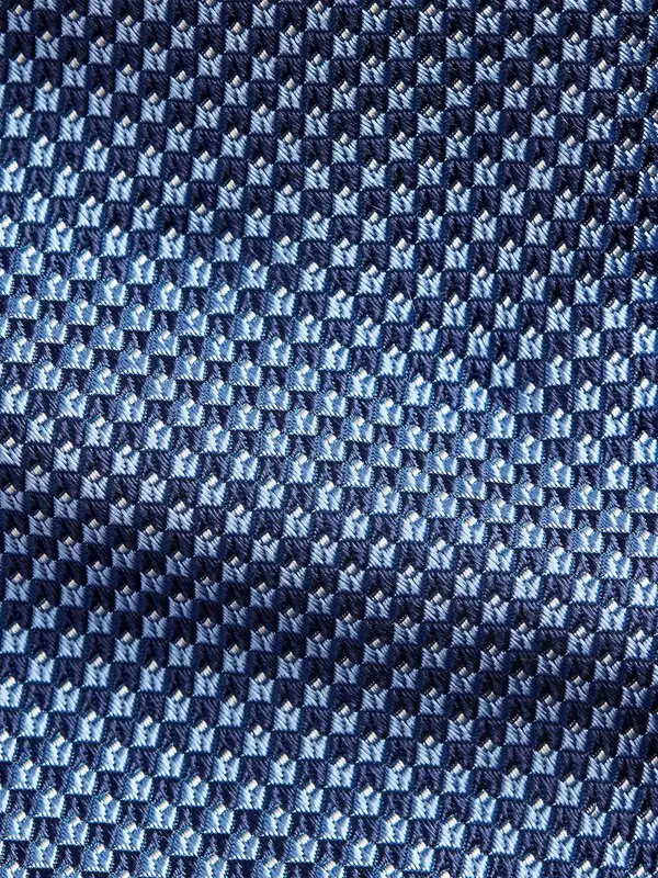 Ralph Lauren Purple Label Bond St. Silk Tie - Navy Blue