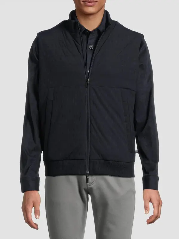 Robert Barakett Fremantle Quilted Vest - Navy