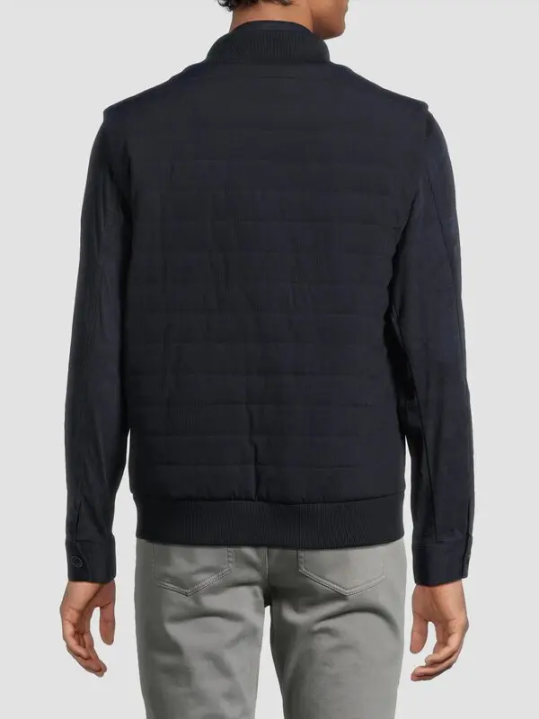 Robert Barakett Fremantle Quilted Vest - Navy