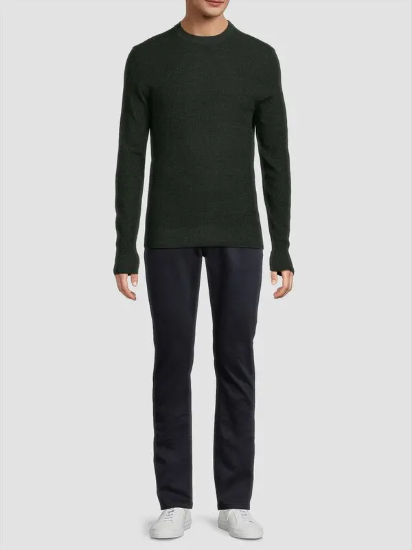 Robert Barakett Watertown Crewneck Sweater - Olive