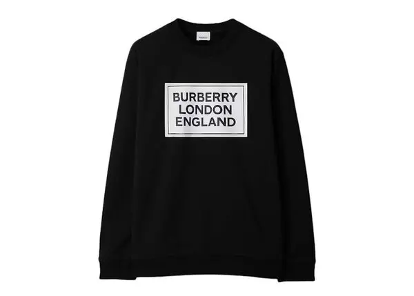 Burberry Fawson Logo Print Sweatshirt