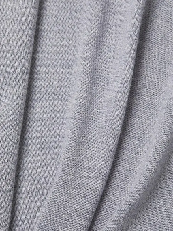 Robert Barakett Roman Polo Sweater - Light Grey