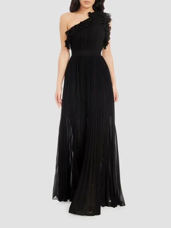 Dress The Population Vida One-shoulder Gown