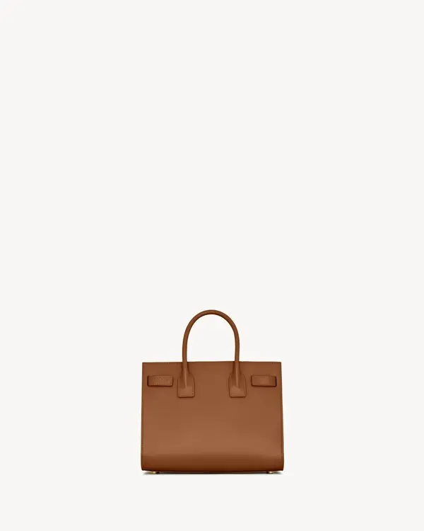 Saint Laurent Sac De Jour Nano Leather Bag