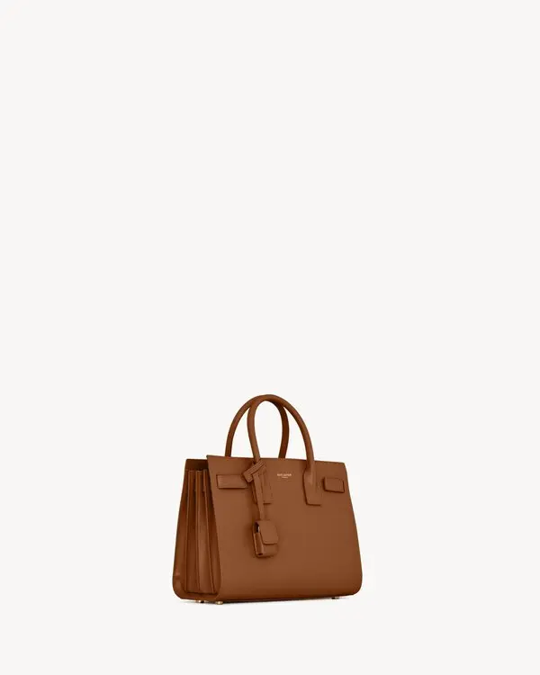 Saint Laurent Sac De Jour Nano Leather Bag