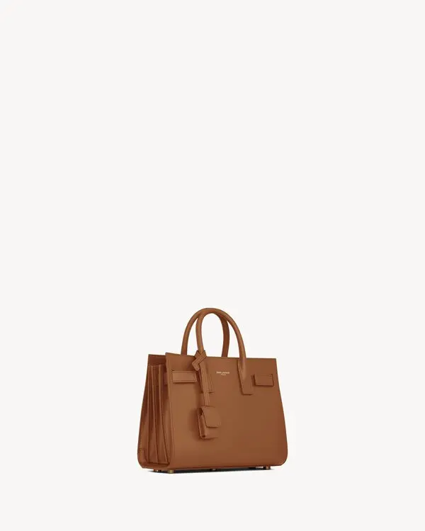 Saint Laurent Sac De Jour Nano Leather Bag