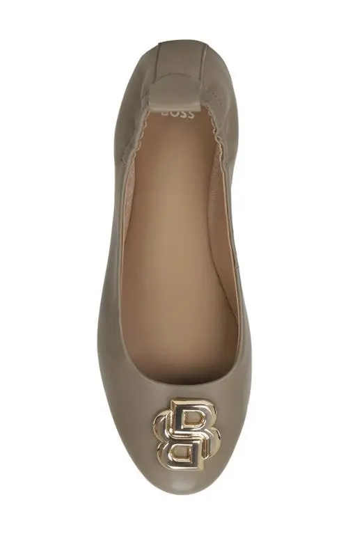 BOSS Dasy Ballet Flat - Medium Brown