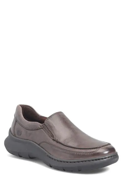 BØRN Cambridge Slip-on Sneaker - Dark Brown Leather