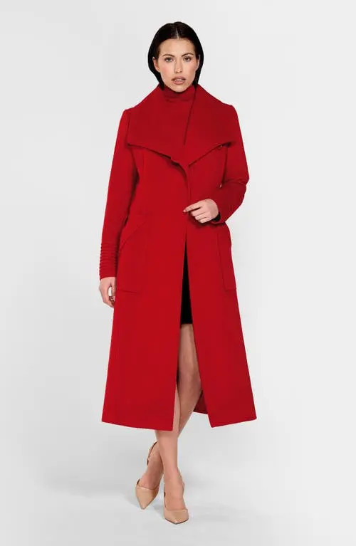 Sentaler Alpaca And Wool Wrap Coat