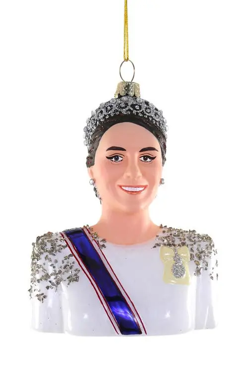 CODY FOSTER & CO Princess Kate Glass Ornament