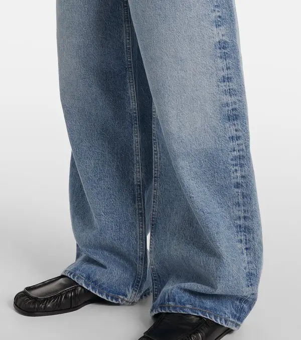 AGOLDE Low-rise Wide-leg Jeans