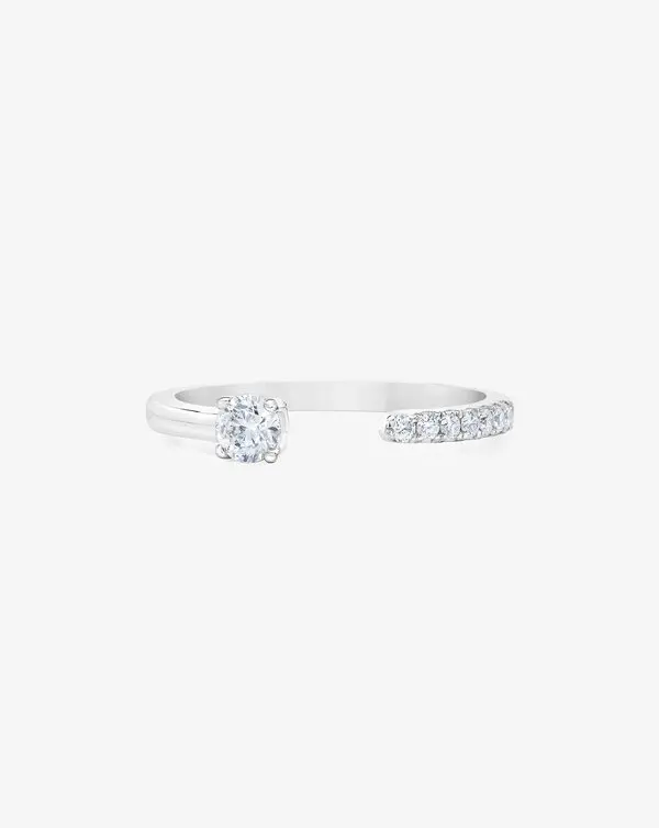 Ring Concierge Open Diamond Band - One-color