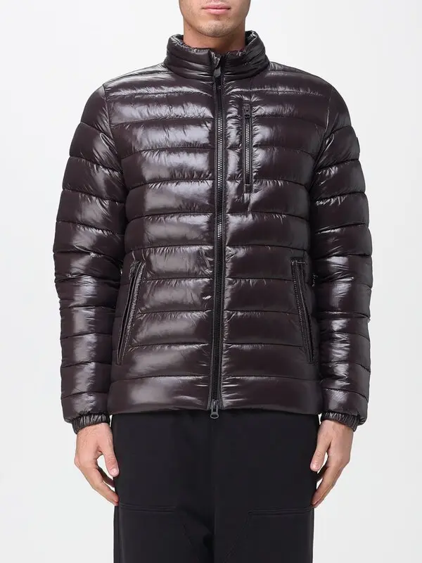 SAVE THE DUCK Quilted Zip Up Jacket - Brown