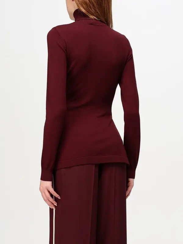 Elisabetta Franchi Long Sleeve Sweater - Red
