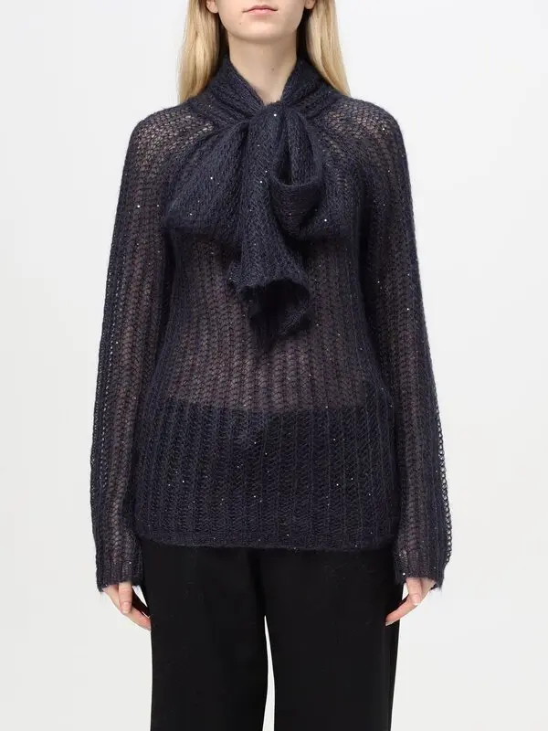 Liviana Conti Sweater With Bow Detail