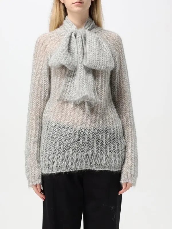 Liviana Conti Pullover Sweater - Grey