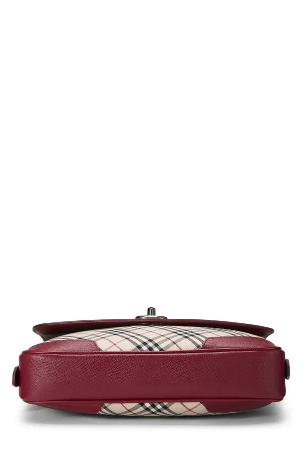Burberry House Check Jacquard Turnlock Shoulder Bag