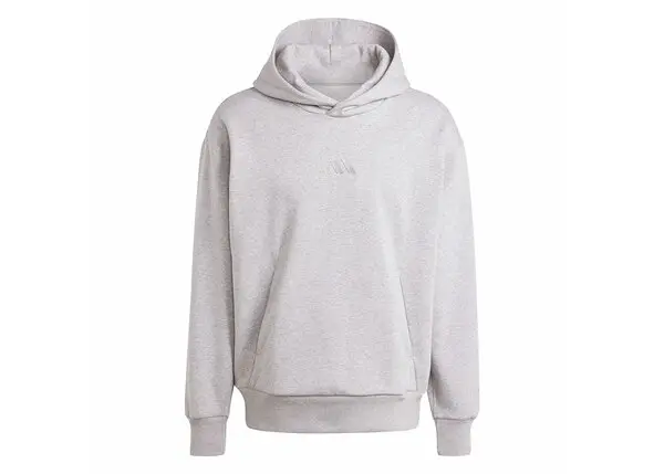 Adidas All Szn Fleece Hoodie - Medium Grey Heather