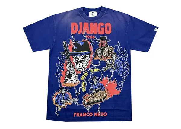WARREN LOTAS Django Tee Shirt - Blue