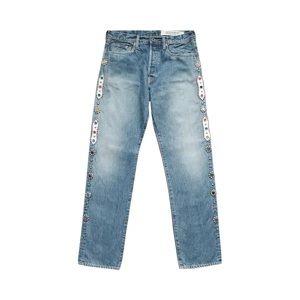 Kapital Monkey Cisco Studs 5 Pocket Denim