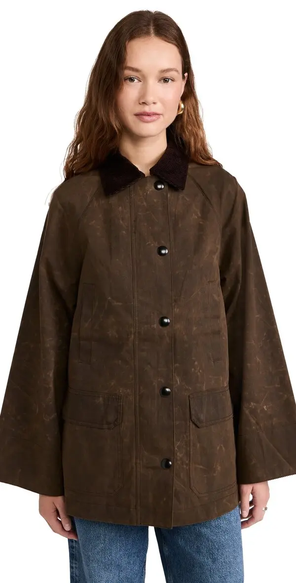 ALEX MILL Chiltern Street Barn Jacket - Brown