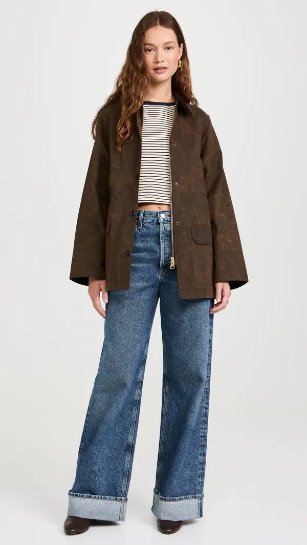 ALEX MILL Chiltern Street Barn Jacket - Brown
