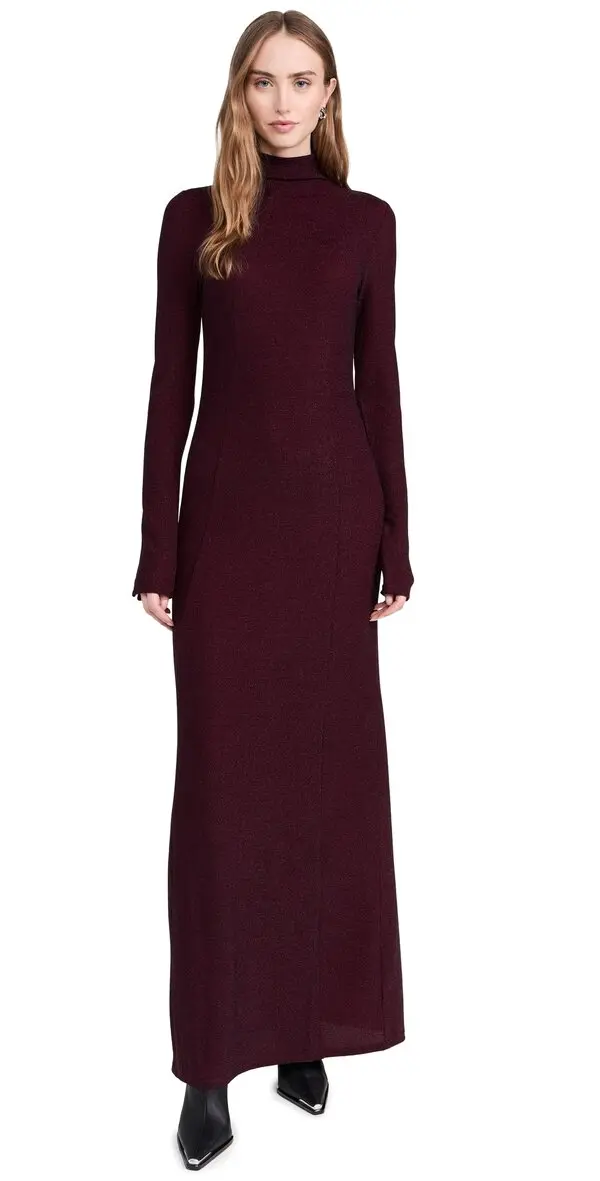Rag & Bone Lilith Turtleneck Maxi Dress