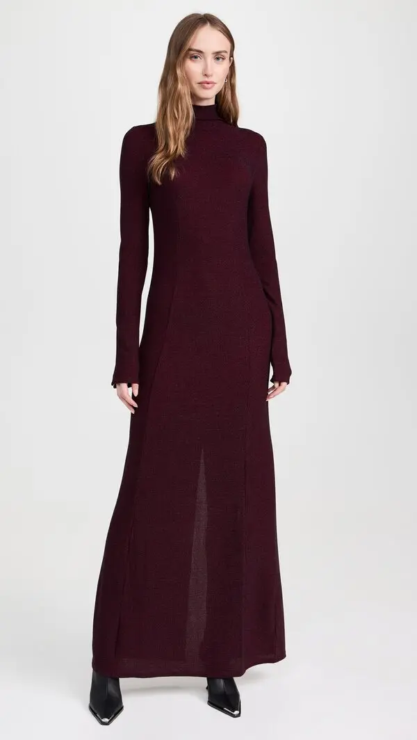Rag & Bone Lilith Turtleneck Maxi Dress