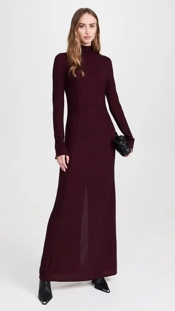 Rag & Bone Lilith Turtleneck Maxi Dress