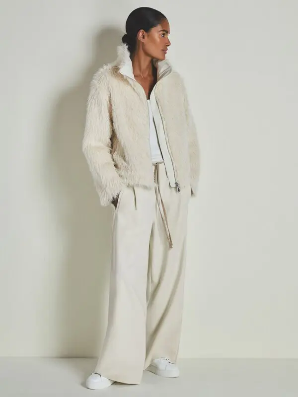 Les 100 Ciels Cameron Faux-fur Coat
