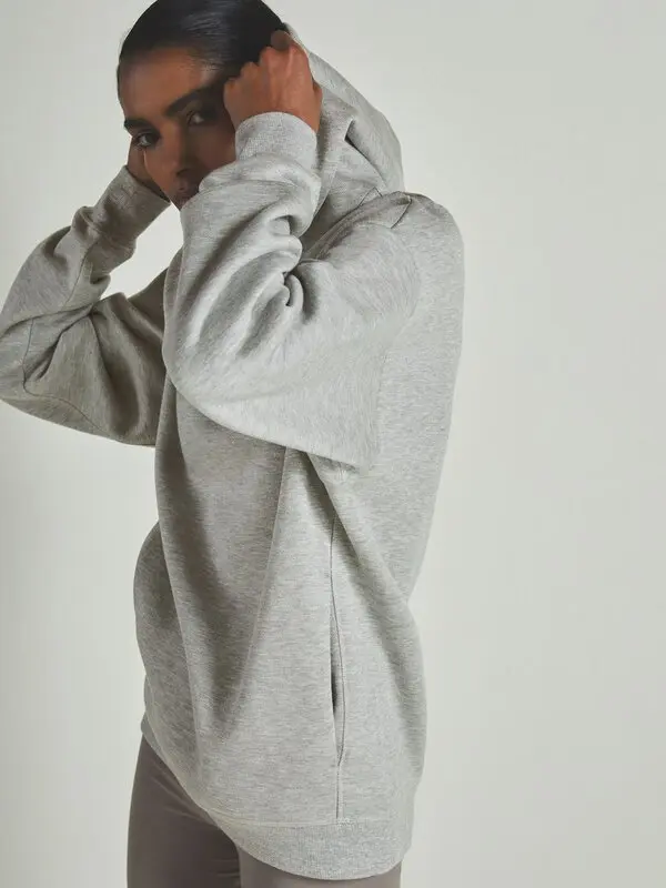 Les 100 Ciels Flynn Modal-blend Jersey Hoodie - Grey