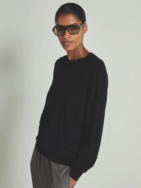 Les 100 Ciels Noble Wool Long-sleeve Jumper
