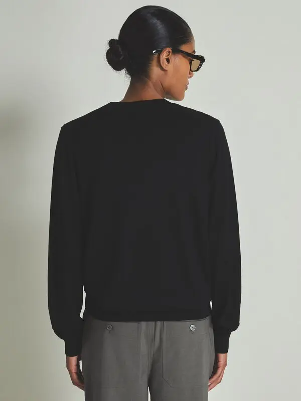 Les 100 Ciels Noble Wool Long-sleeve Jumper