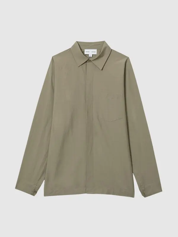 Les 100 Ciels Cotton-blend Poplin Shirt